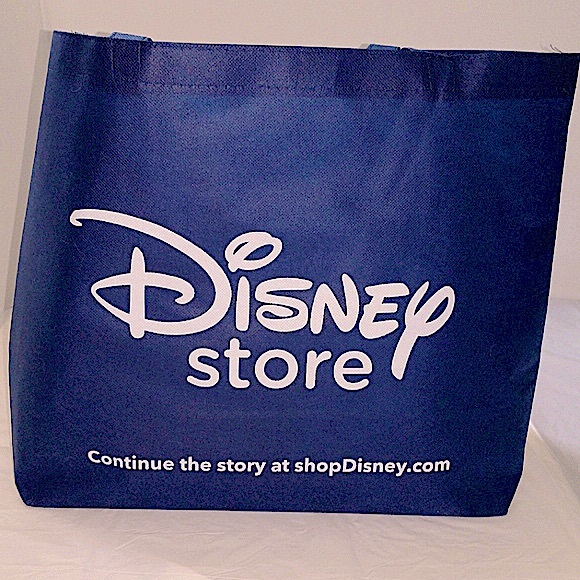 Disney | Bags | Disney Store Blue Mickey Reusable Shopping Bag | Poshmark